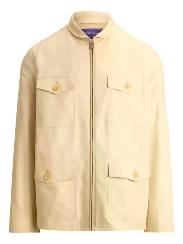 Ralph Lauren Purple Label Boulton Buttoned Sateen Jacket