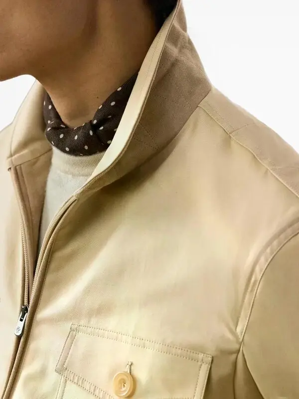 Ralph Lauren Purple Label Boulton Buttoned Sateen Jacket