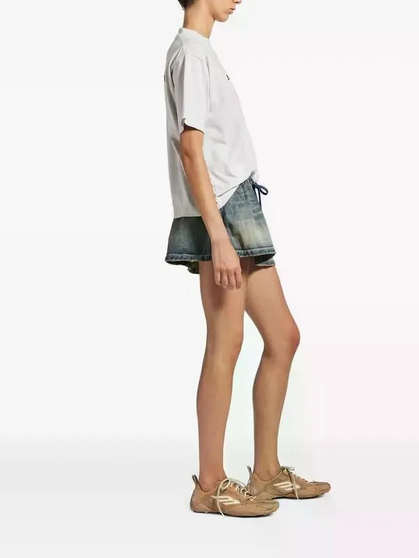 Balenciaga Logo Short-sleeved T-shirt - Neutrals