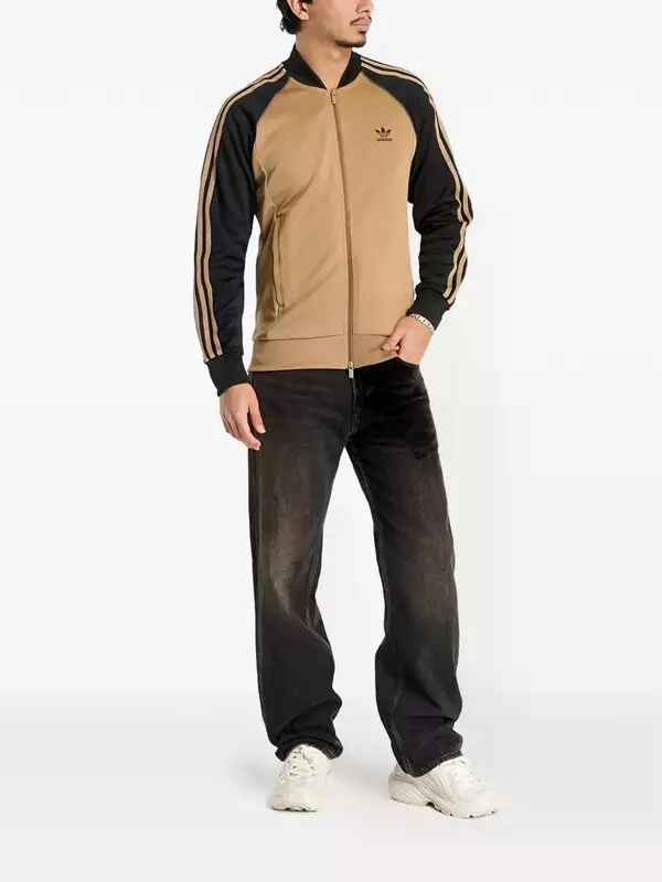 Adidas Adicolor Classics Three-stripe Zip Sweatshirt