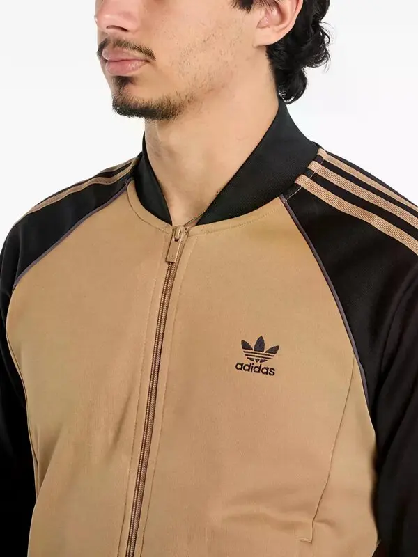 Adidas Adicolor Classics Three-stripe Zip Sweatshirt