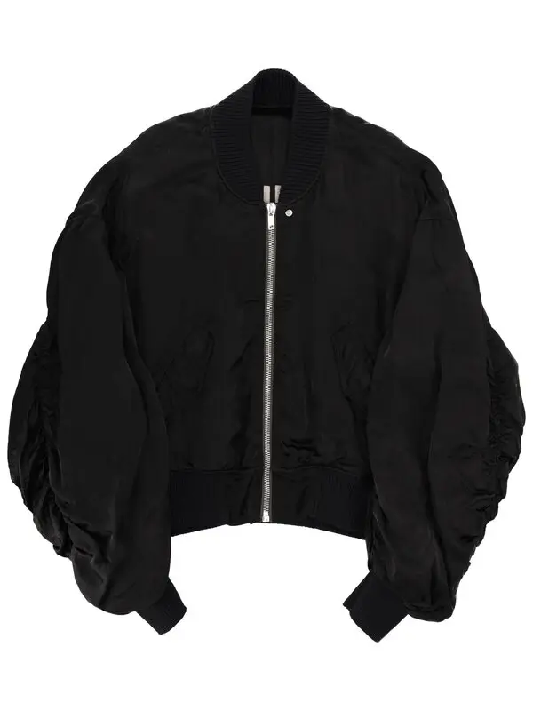 Rick Owens Bomber Jacket "bucket Flight - Black