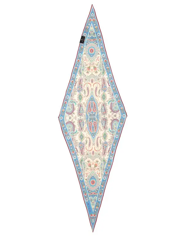 Etro Scarf With Paisley Pattern - Multicolour