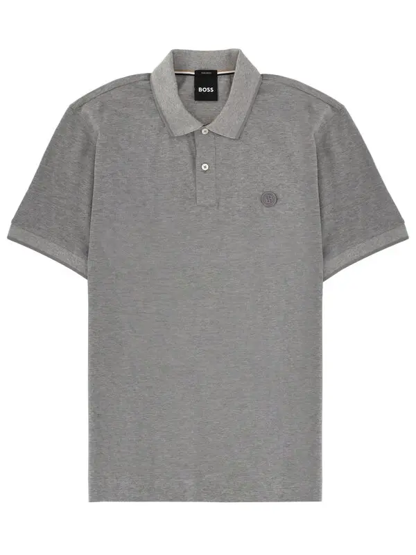 BOSS Polo Shirt "c-parris - Silver