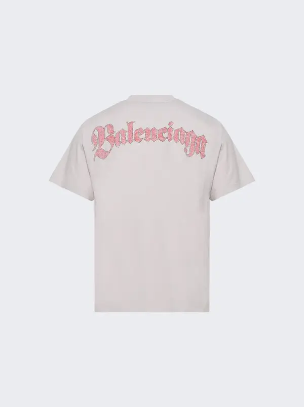 Balenciaga Medium Fit Tee Dirty