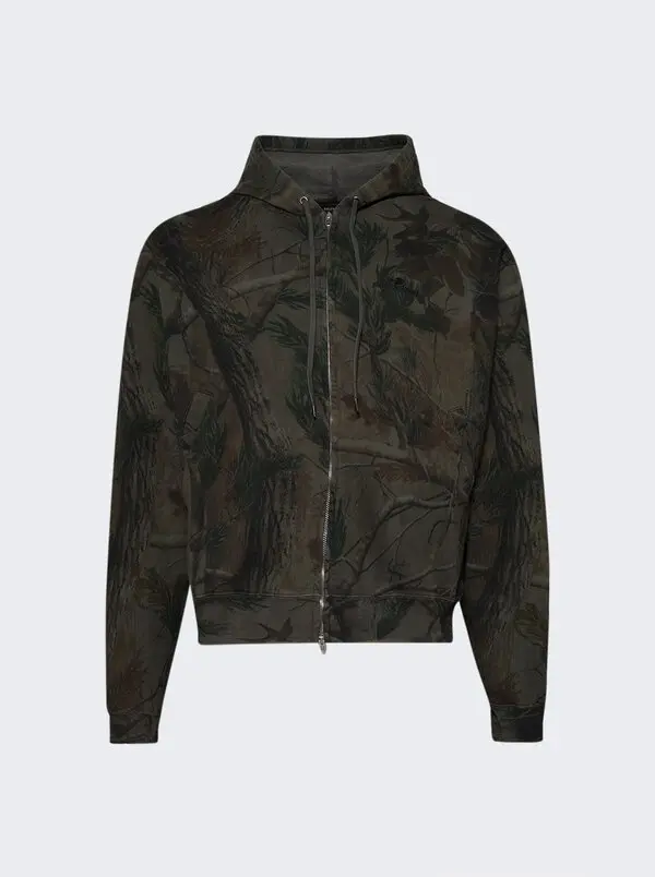 Balenciaga Oversize Zip Up Forest