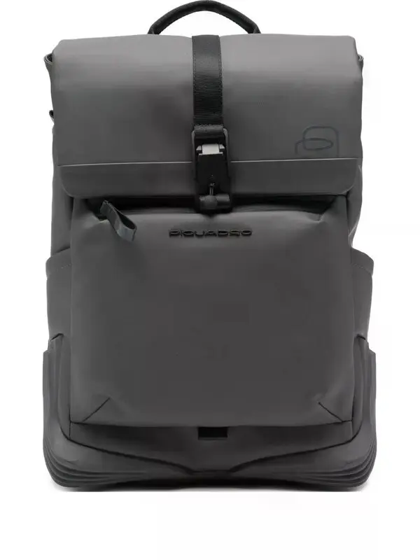 PIQUADRO Flap Backpack - Grey