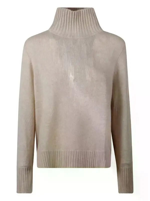 ALLUDE Long-sleeve Turtleneck Sweater