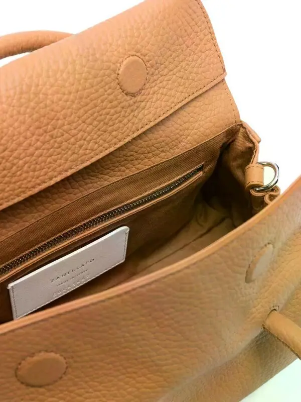 ZANELLATO Studded Top-handle Tote Bag