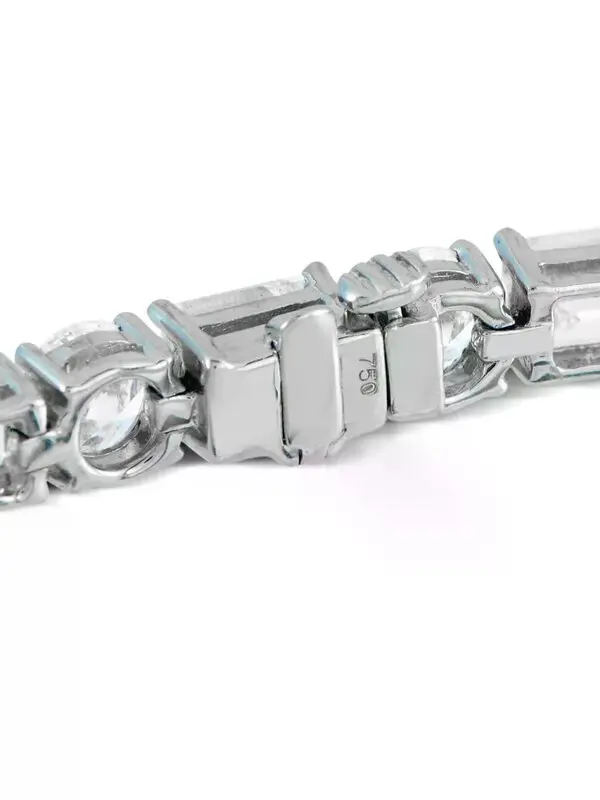 LB EXCLUSIVE Round Emerald Diamond Bracelet