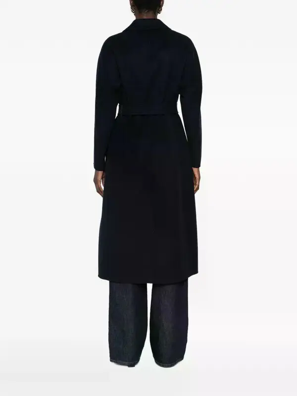 Max Mara Belted Coat - Blue