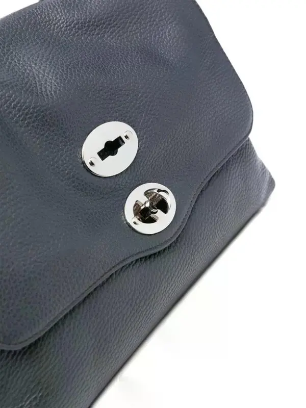 ZANELLATO Small Postina® Stud-embellished Tote - Blue