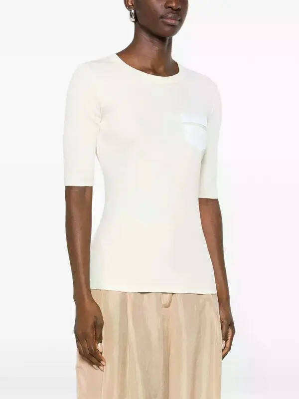 Fabiana Filippi Crew-neck T-shirt - Neutrals