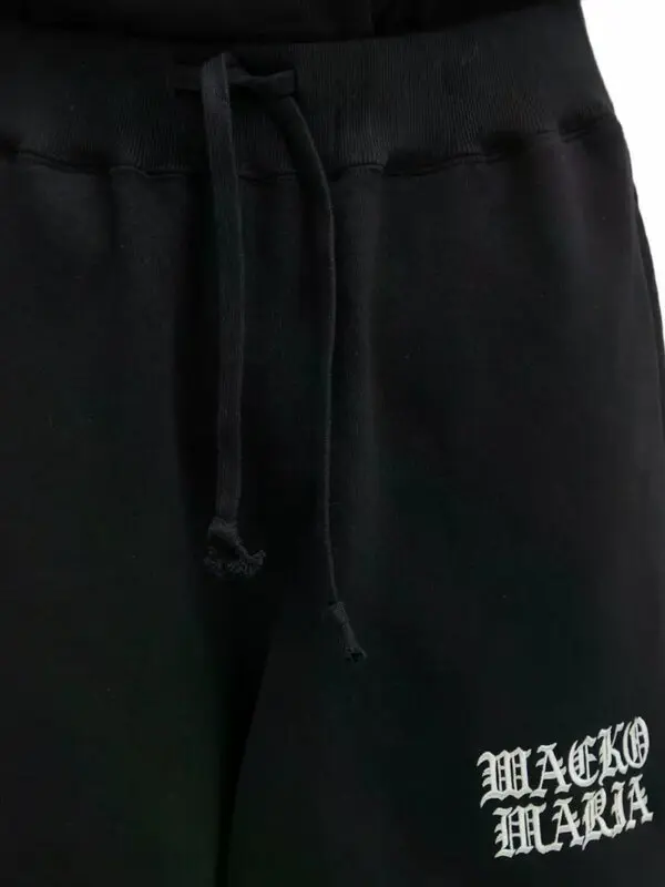 WACKO MARIA Drawstring Logo-detail Track Pants