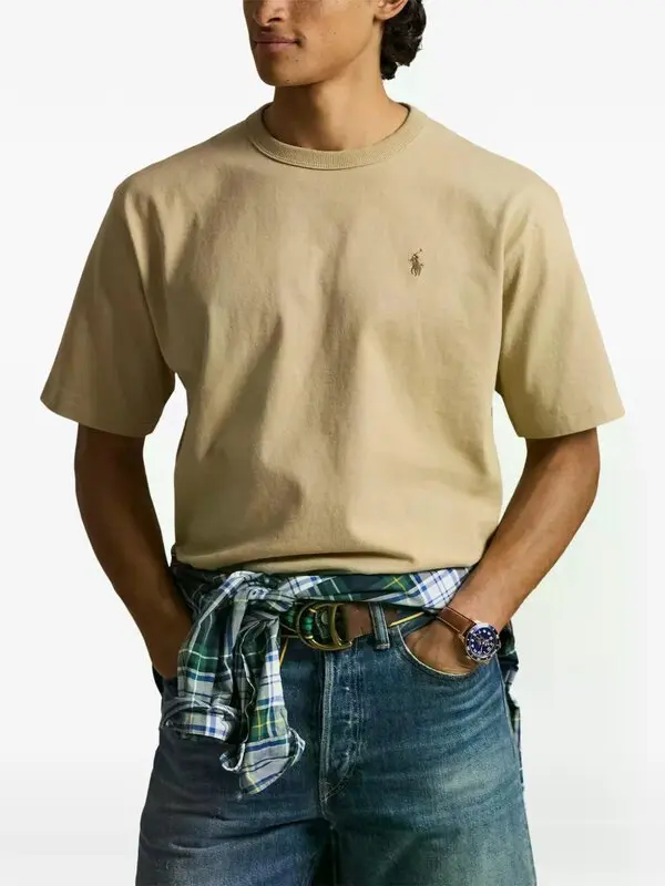 Polo Ralph Lauren Logo T-shirt - Brown