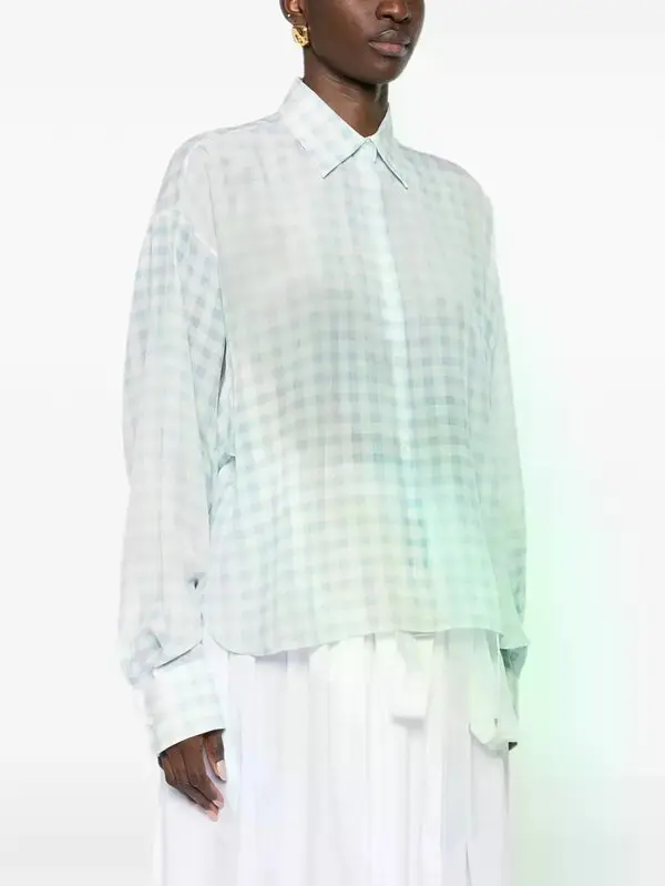 Ermanno Scervino Check Shirt - Blue