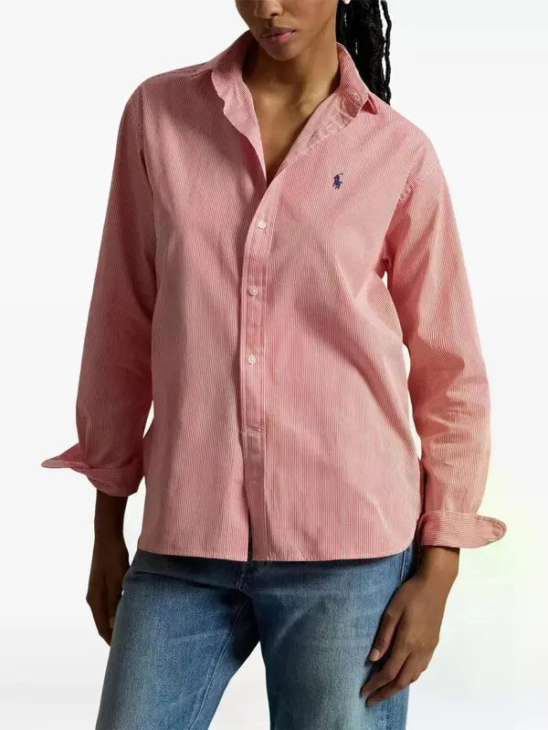 Polo Ralph Lauren Striped Shirt - Red