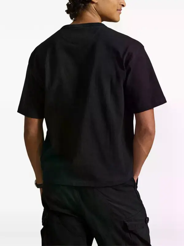 Polo Ralph Lauren Embroidered Logo T-shirt - Black