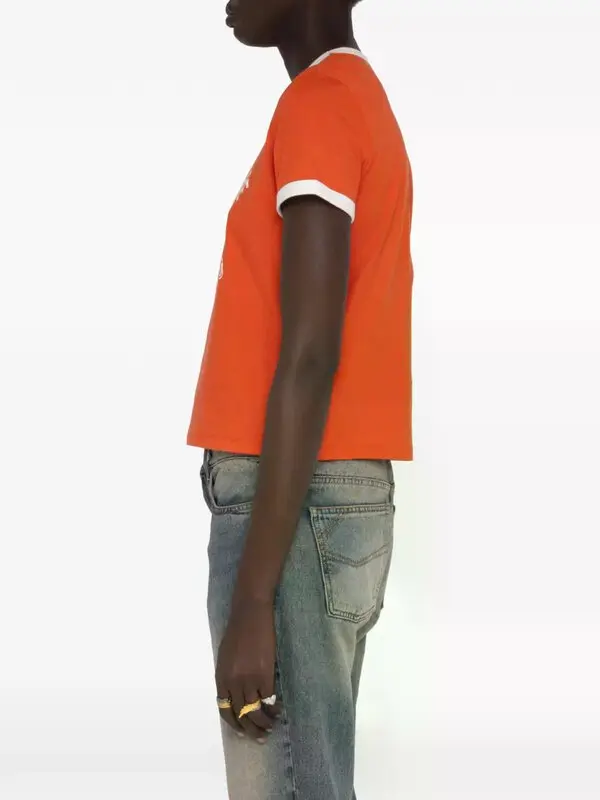 Zadig&Voltaire Woos T-shirt With Mouse Crest - Orange