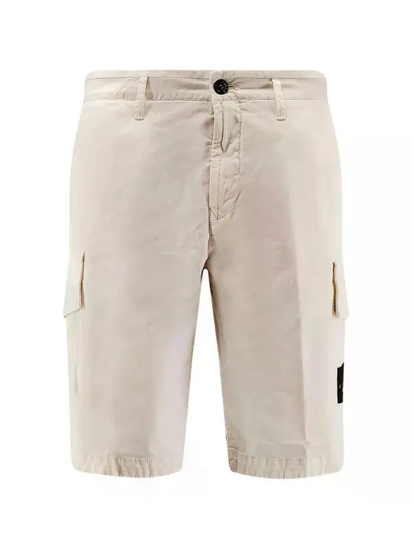 Stone Island Cargo Patch Shorts - Neutrals