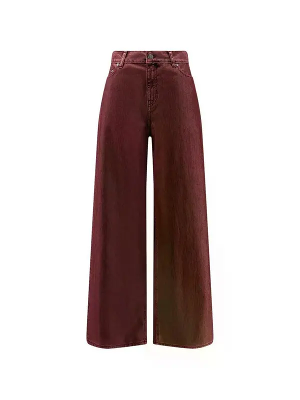 GOLDEN GOOSE Star Wide Leg Jeans