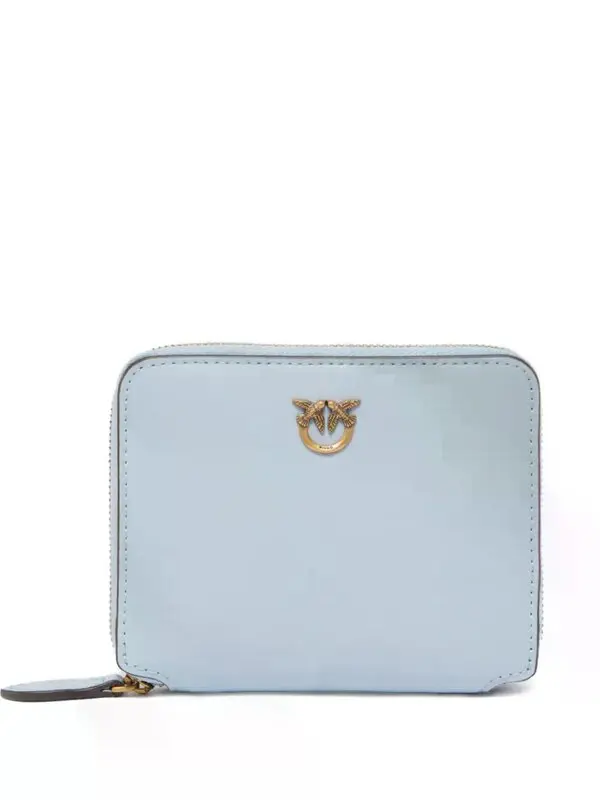 Pinko Logo Zip Wallet - Blue