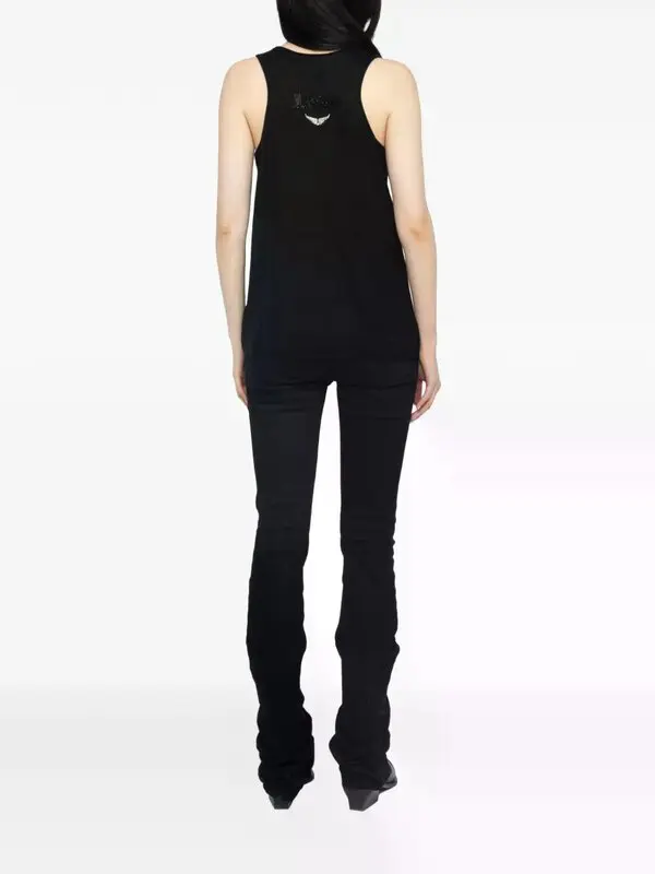 Zadig&Voltaire Lee Rhinestone Tank Top