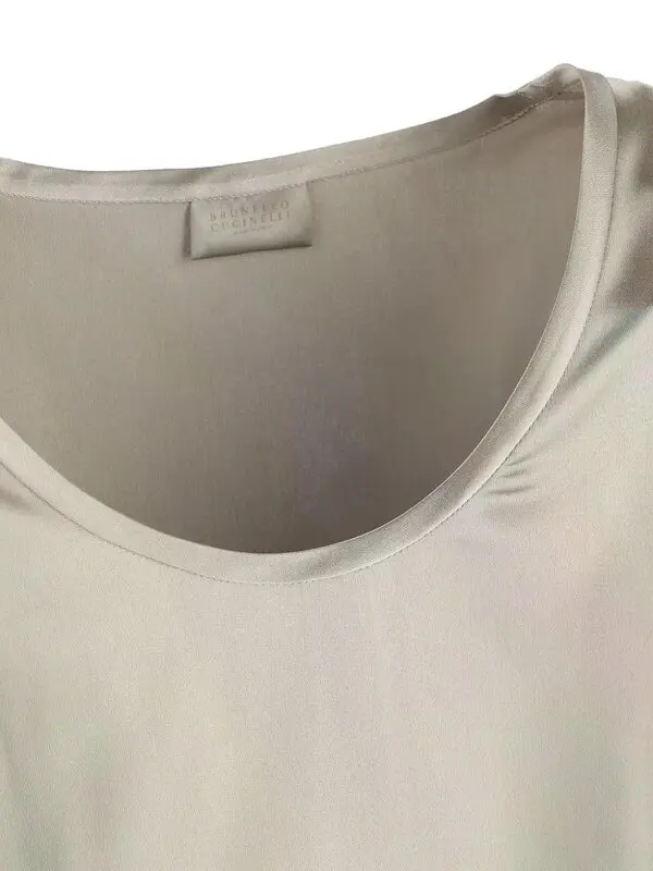 Brunello Cucinelli Sleeveless Tank Top - Neutrals