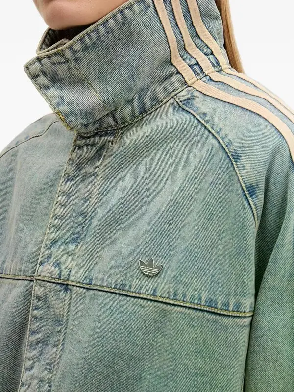 Adidas Stripe Detail Denim Jacket