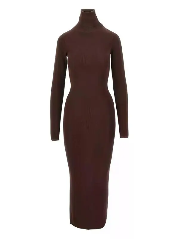 ENTIRE STUDIOS Roll-neck Midi Dress
