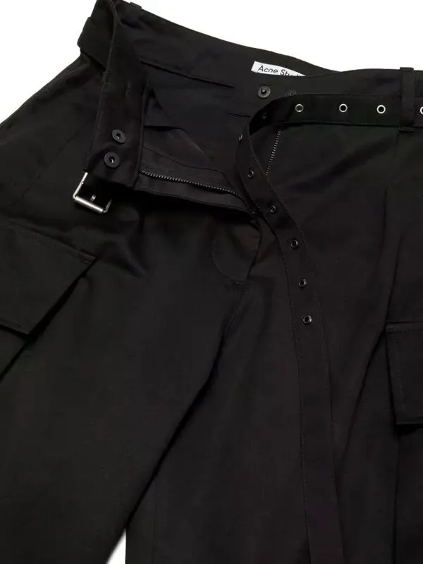 Acne Studios Belted Cargo Trousers