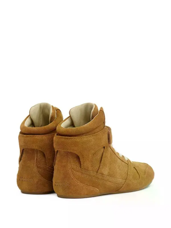 Isabel Marant Étoile Senny High-top Leather Sneakers - Brown