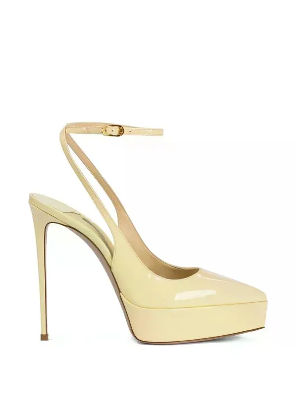 LE SILLA Uma Slingback Platform-heel Pumps