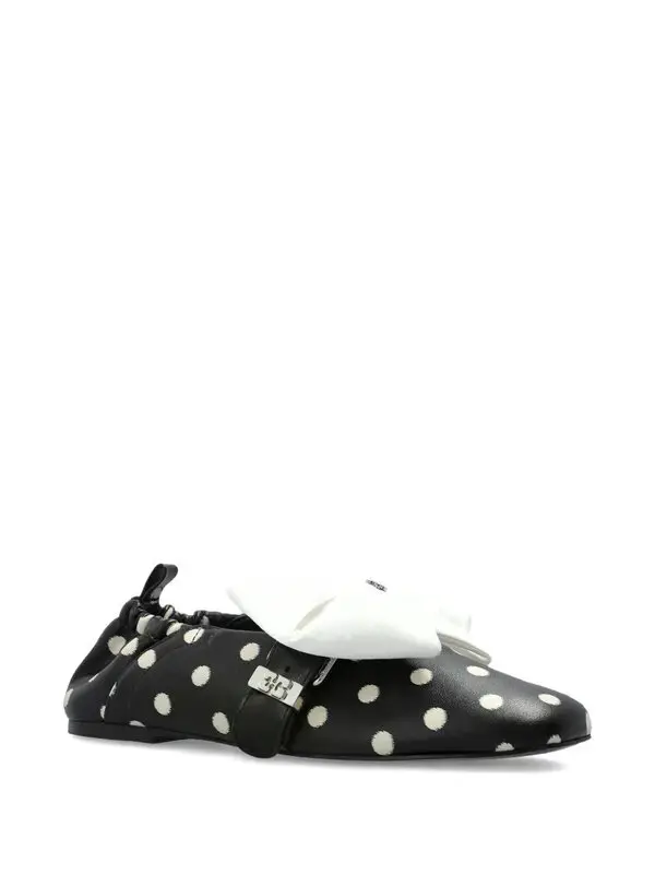 GANNI Polka-dot Ballerinas