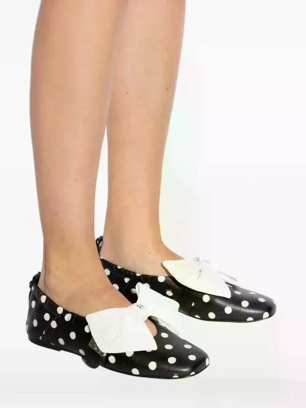 GANNI Polka-dot Ballerinas