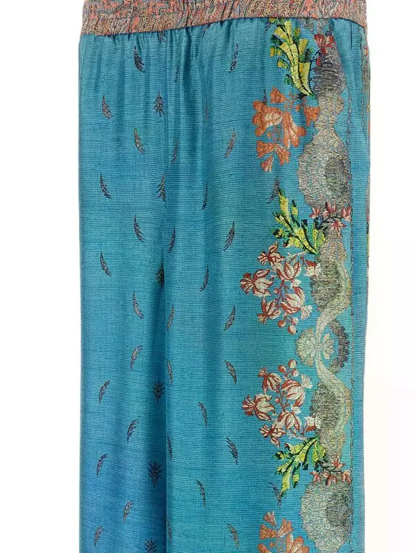 PIERRE-LOUIS MASCIA Floral-print Palazzo Pants