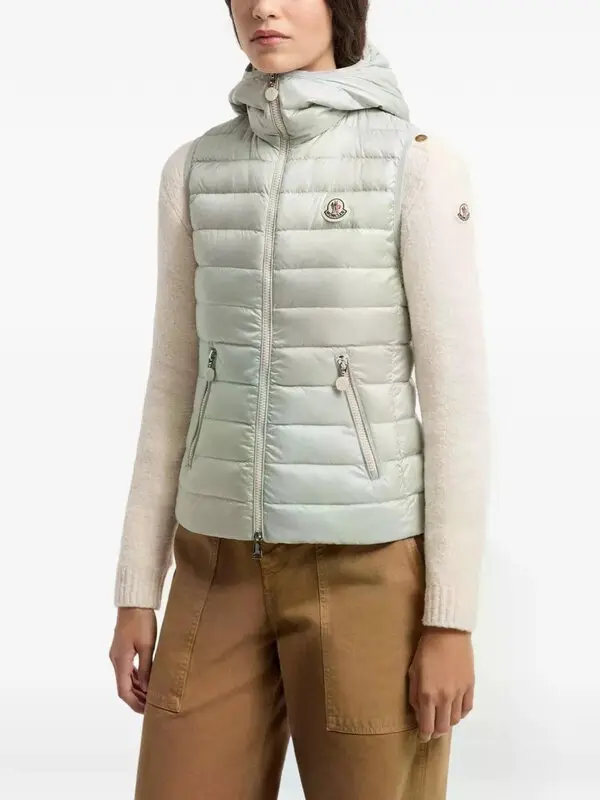 Moncler Glygosse Quilted Gilet - Green