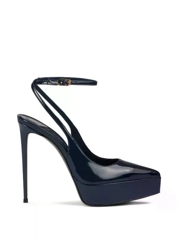 LE SILLA Uma Slingback Pumps - Blue