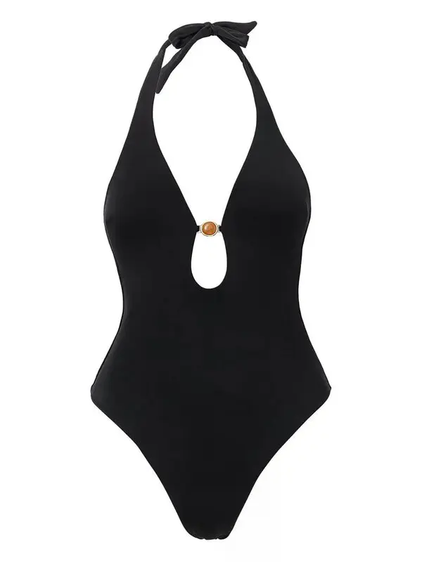 SOFIA ERHAN Isadora Halterneck Swimsuit - Black
