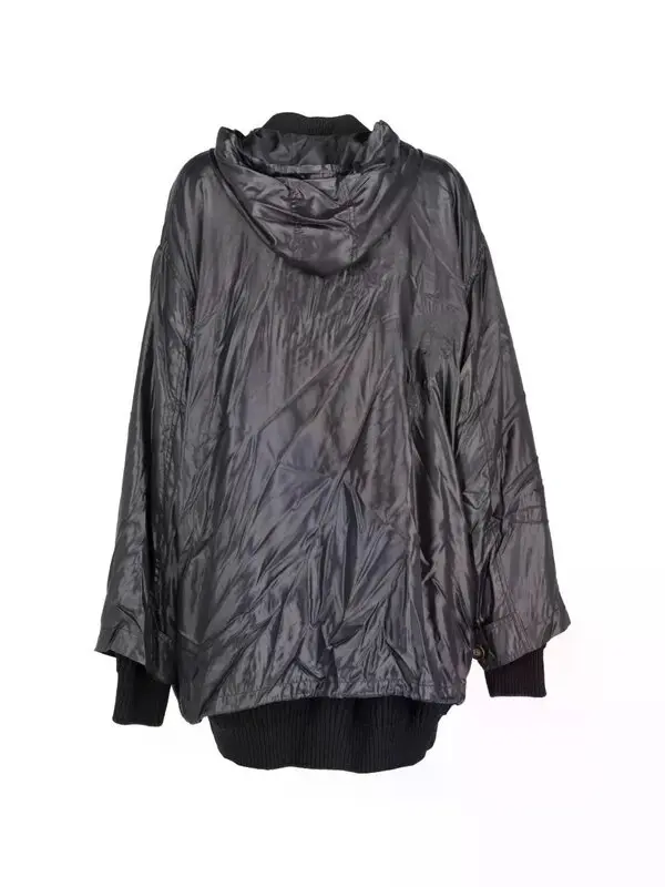 Gianfranco Ferre Reversible Hooded Knit Jacket