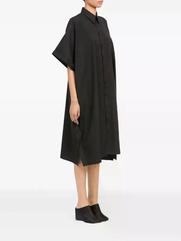 MAISON MARGIELA Button Midi Shirt Dress
