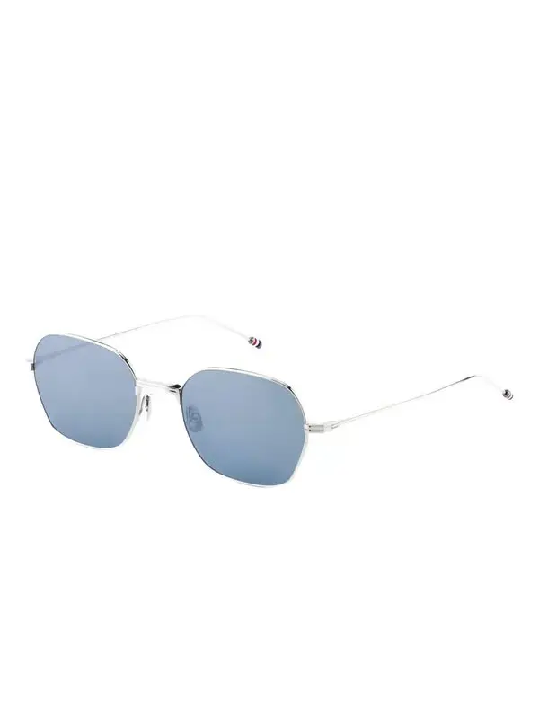 Thom Browne Geometric Frame Sunglasses