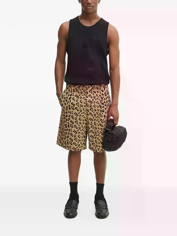 WACKO MARIA Animal-print Shorts