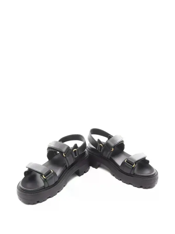 Dior Dioract Platform Sandals - Black
