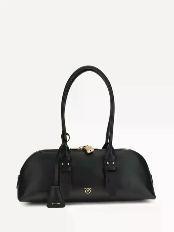 Pinko Horizontal Shoulder Bag - Black