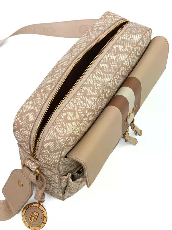 Liu Jo Monogram Pattern Crossbody Bag