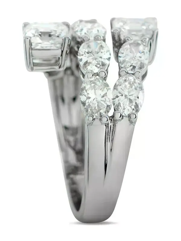 LB EXCLUSIVE Diamond Ascher-cut Ring