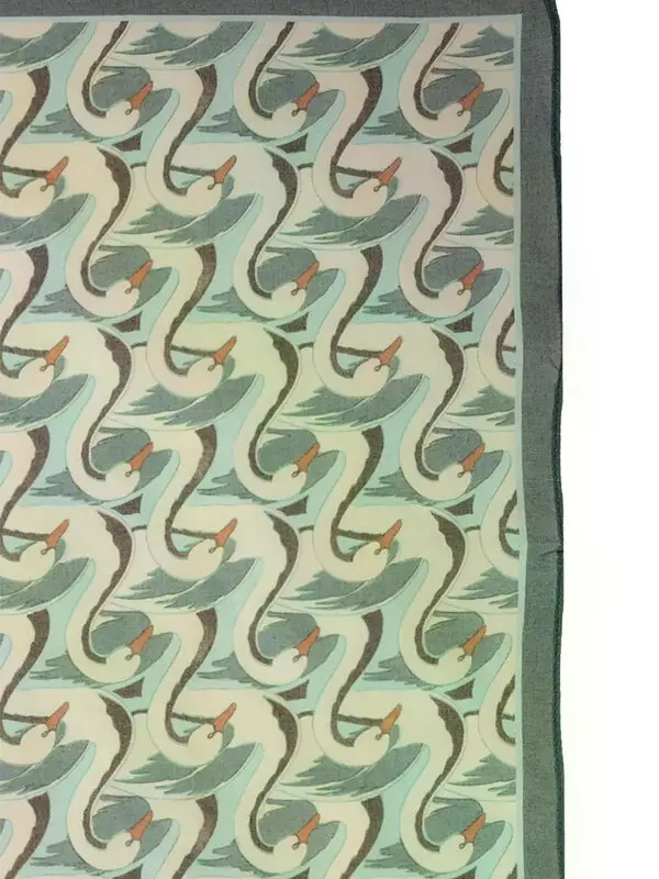 Paul Smith Swan-print Scarf
