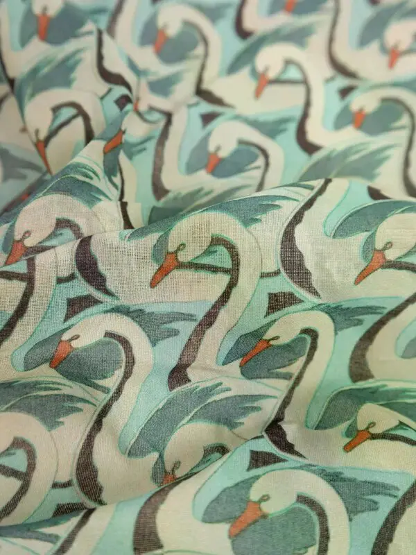 Paul Smith Swan-print Scarf