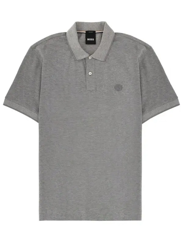 BOSS Polo Shirt C-parris - Silver